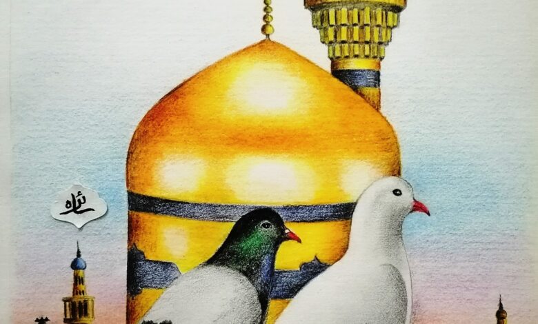 Holy Shrine of Imam Ali Raza ع – Saira Syed